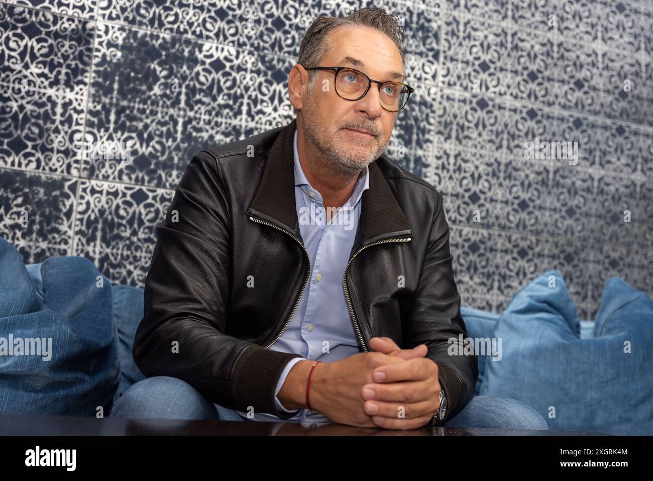 Interview with Heinz-Christian Strache on 10 April 2024 at the Park ...