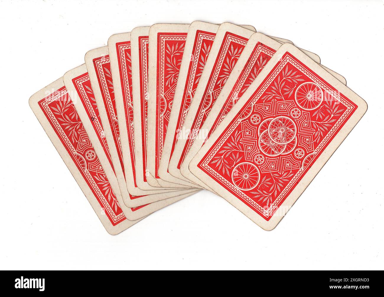 Old lady playing card game Cut Out Stock Images & Pictures - Alamy