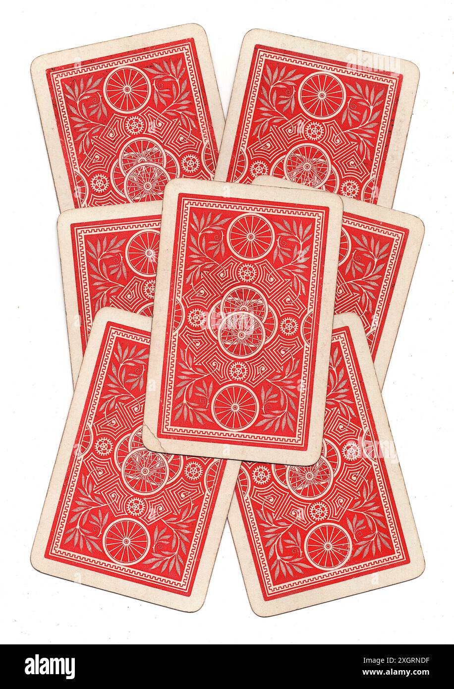 Old lady playing card game Cut Out Stock Images & Pictures - Alamy