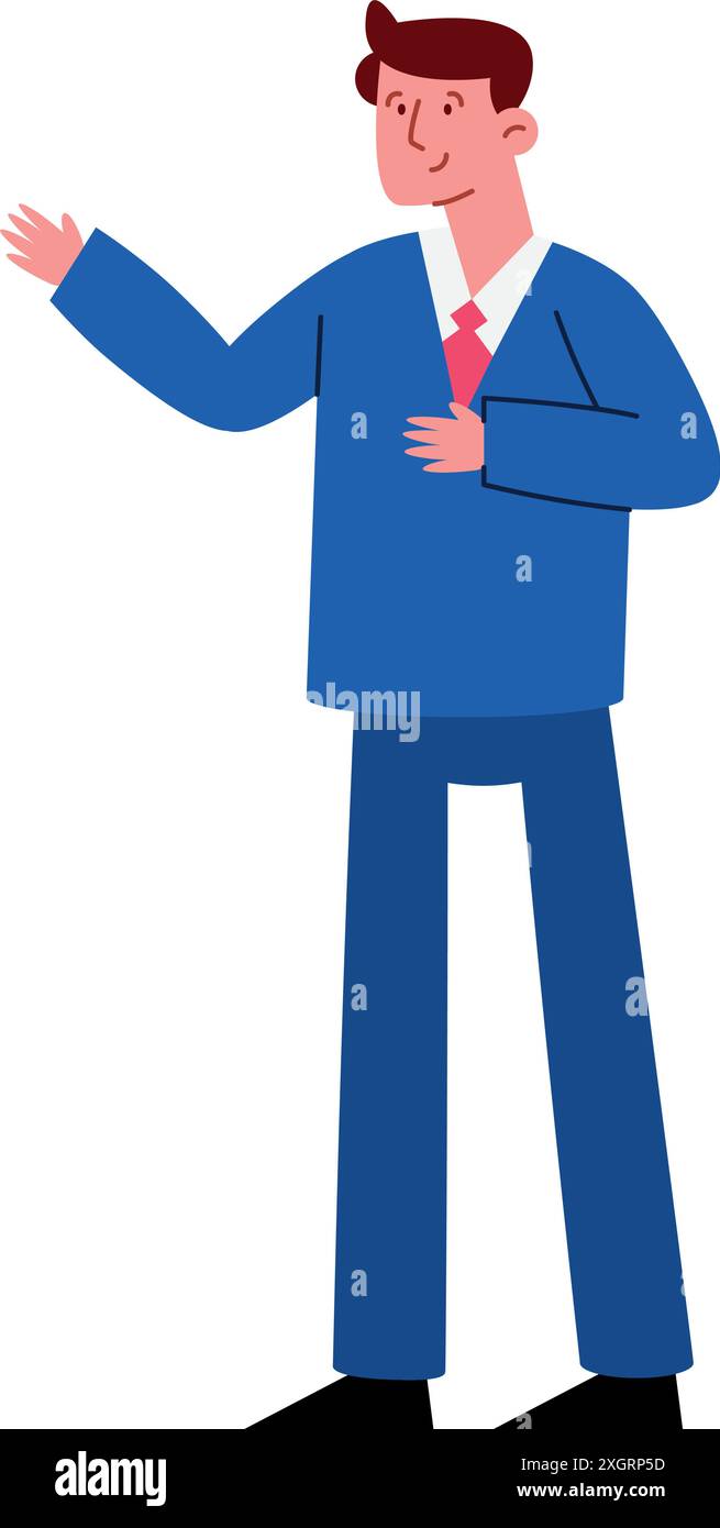 politician man standing cartoon isolated Stock Vector Image & Art - Alamy