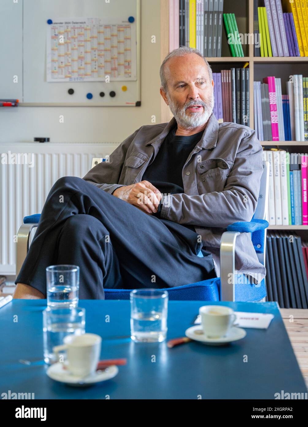 Interview with the Austrian artist Erwin Wurm in his studio at Schloss ...