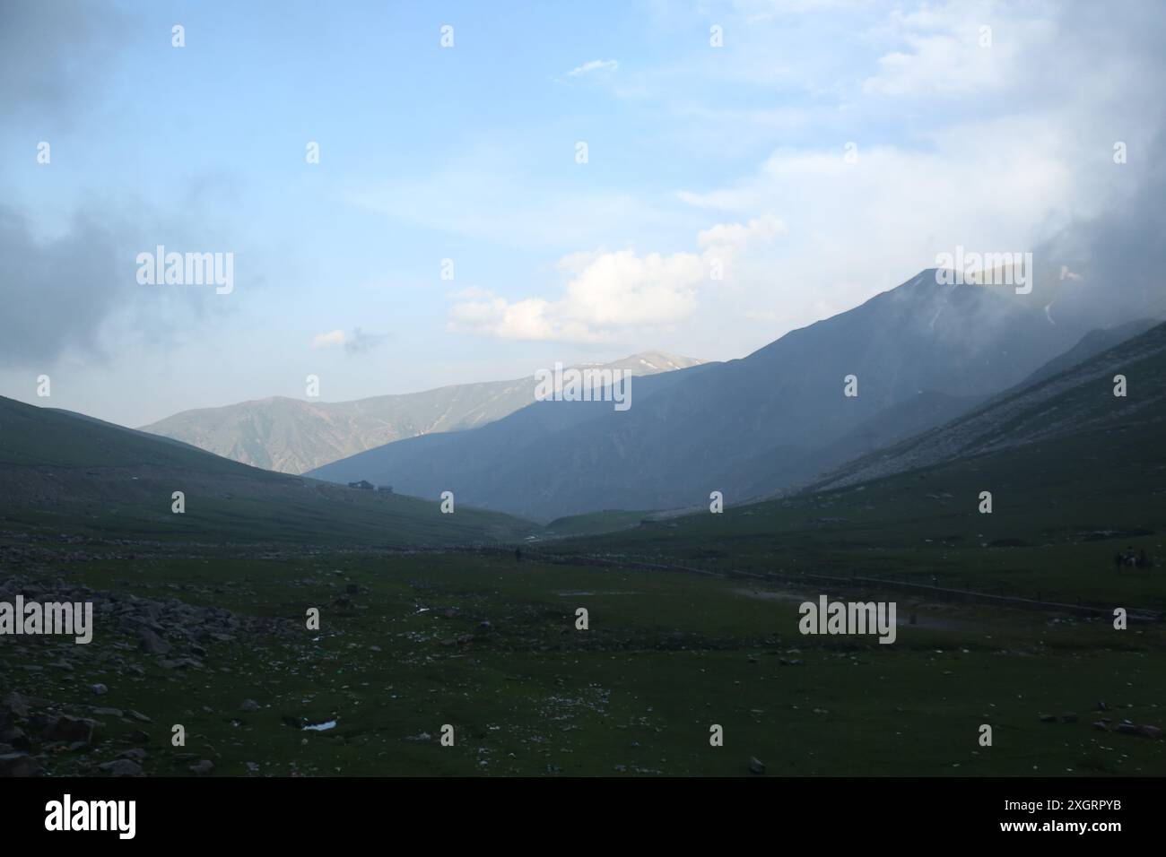 Srinagar, India. 10th July, 2024. View of Historical Mughal Roadthe ...
