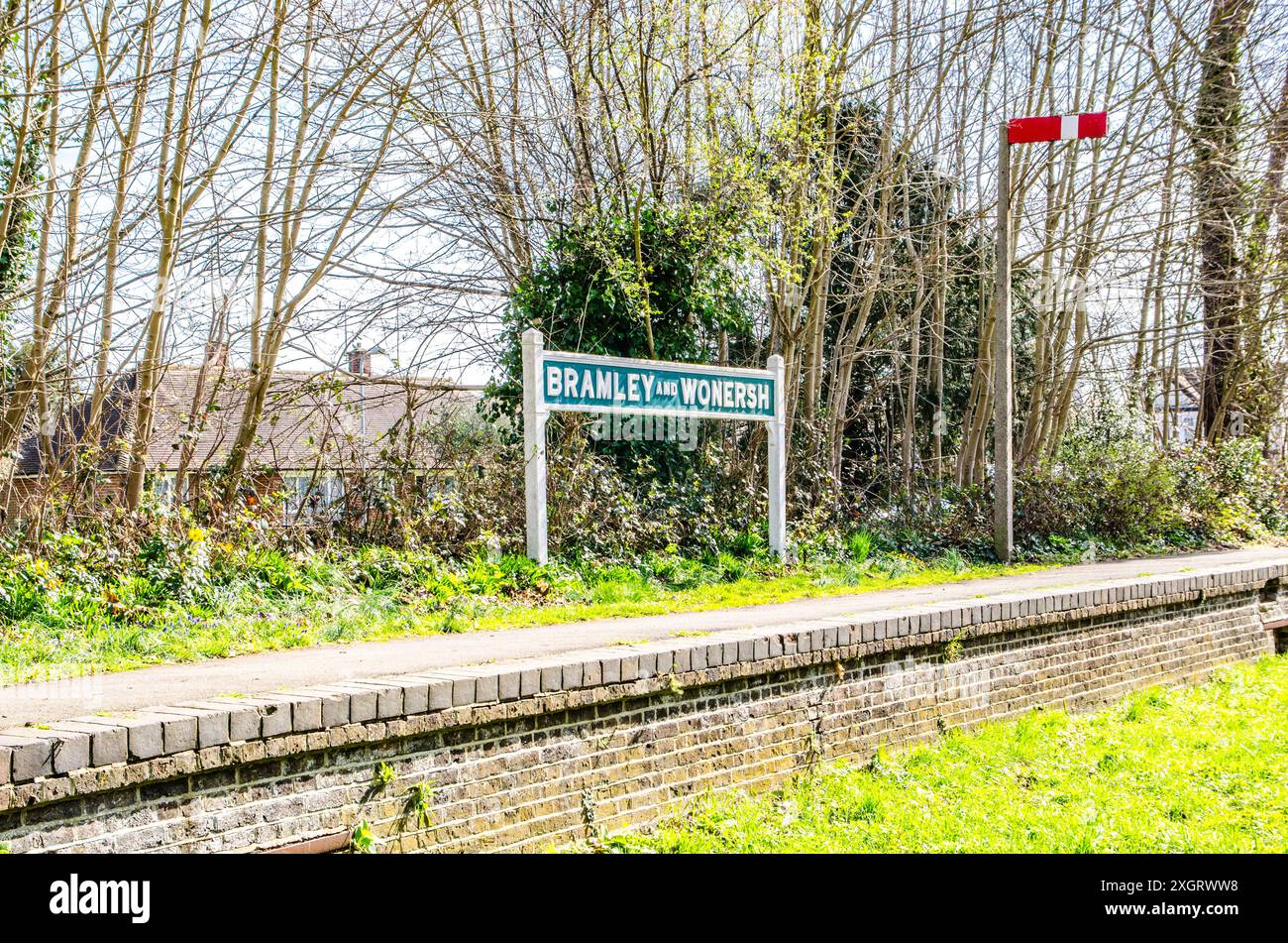 Bramley train station hi-res stock photography and images - Alamy