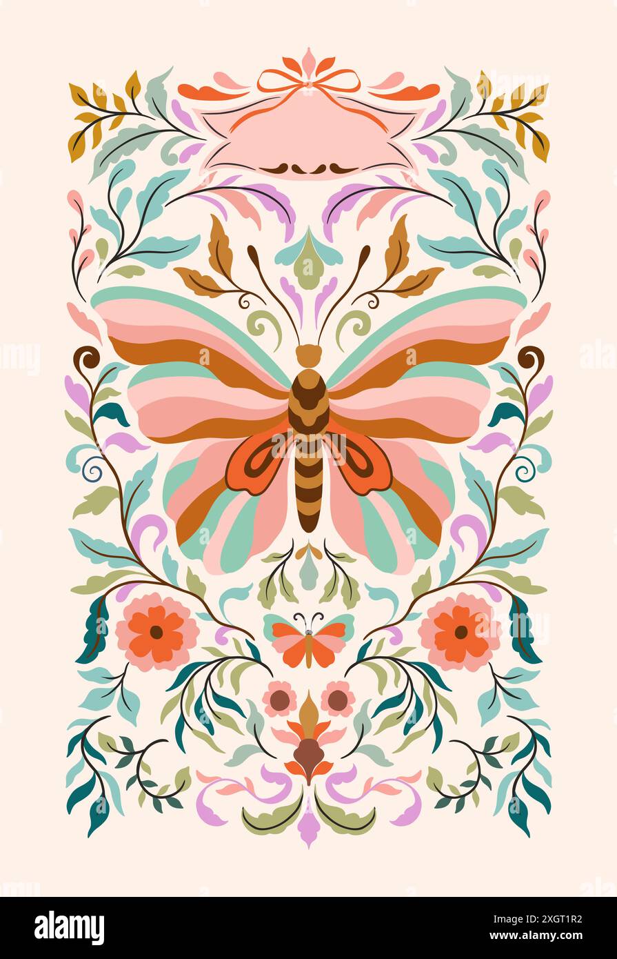 Illustrated color poster hi-res stock photography and images - Alamy