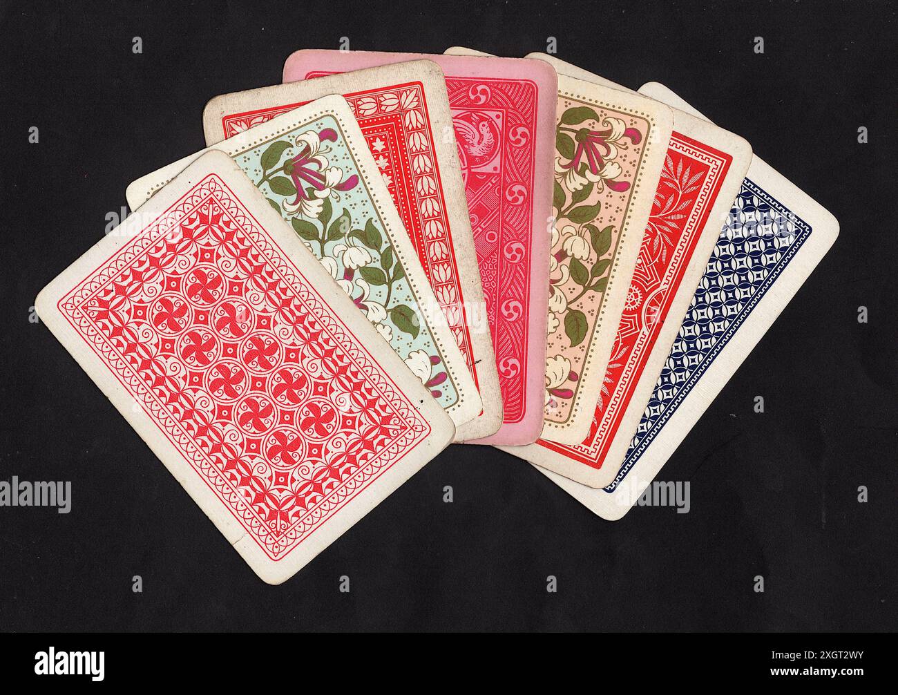 Playing card backs hi-res stock photography and images - Alamy