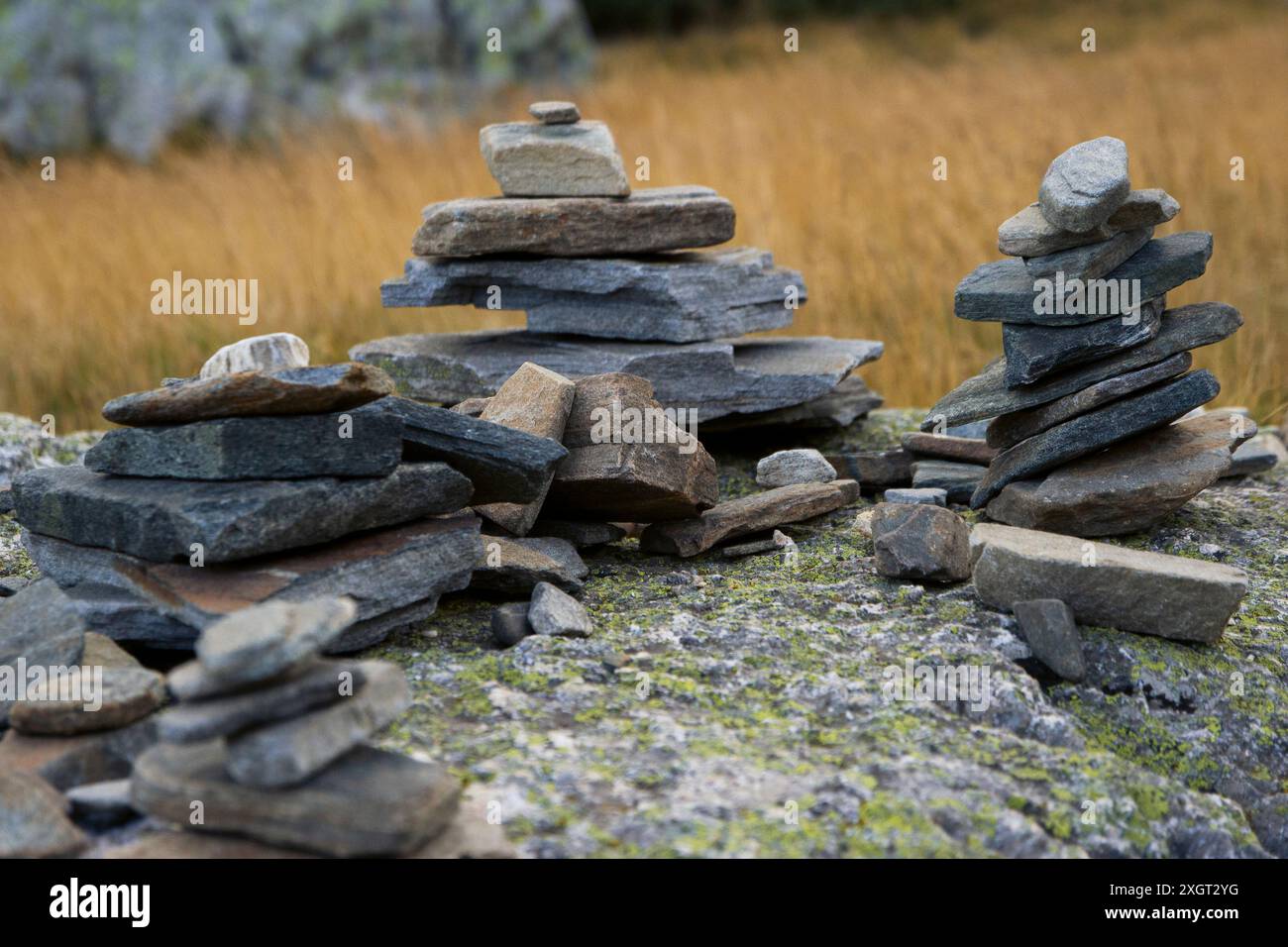 Stacks of stones Stock Photo - Alamy