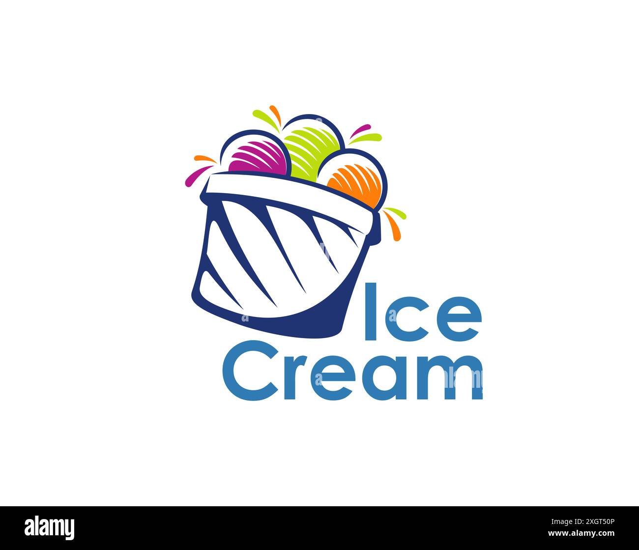 Gelato delight Cut Out Stock Images & Pictures - Alamy