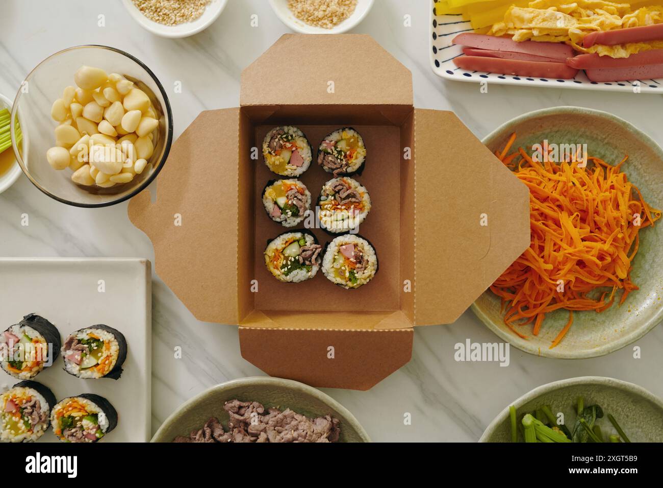 Korean lunchbox hi-res stock photography and images - Alamy