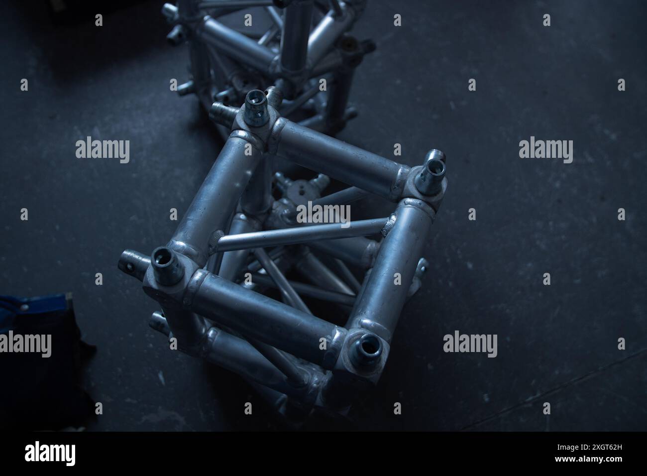 Metal grip building construction Stock Photo - Alamy