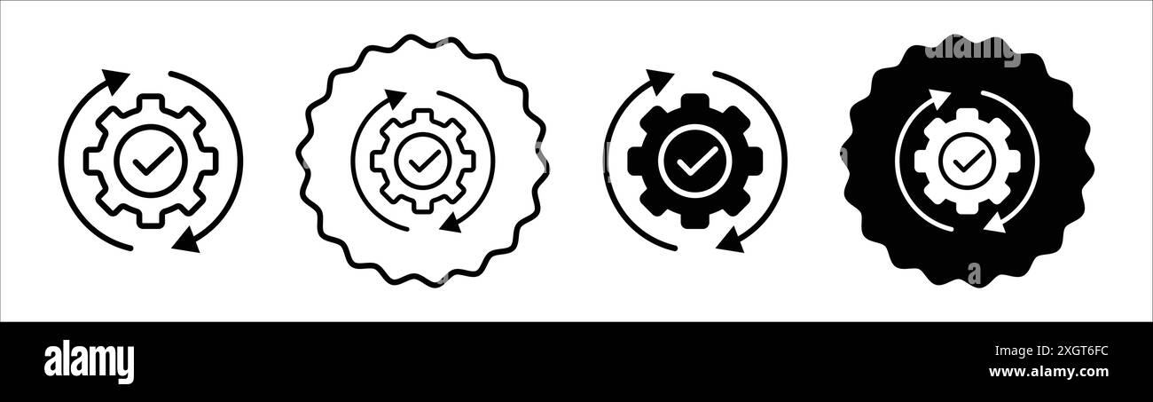 Consistency icon logo sign vector outline in black and white color Stock Vector Image & Art - Alamy