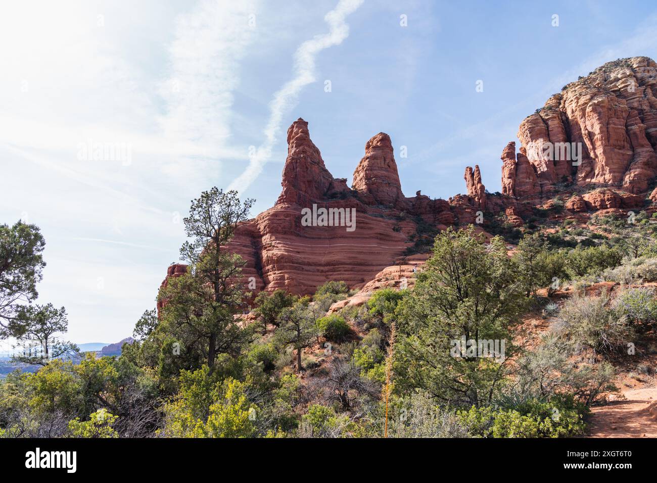 Chicken Point trail and hike in Sedona Arizona Stock Photo - Alamy