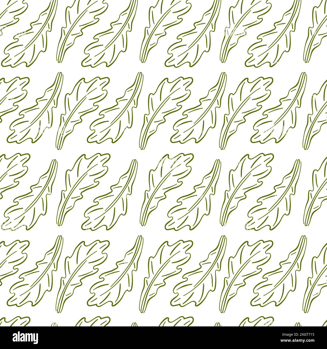 Arugula pattern Stock Vector Images - Alamy