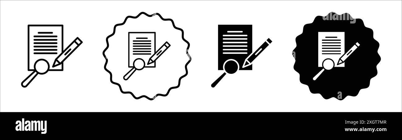 Explain icon black vector Stock Vector Images - Alamy