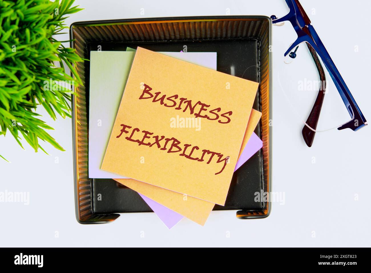 Business flexibility symbol. Concept words Business flexibility ...