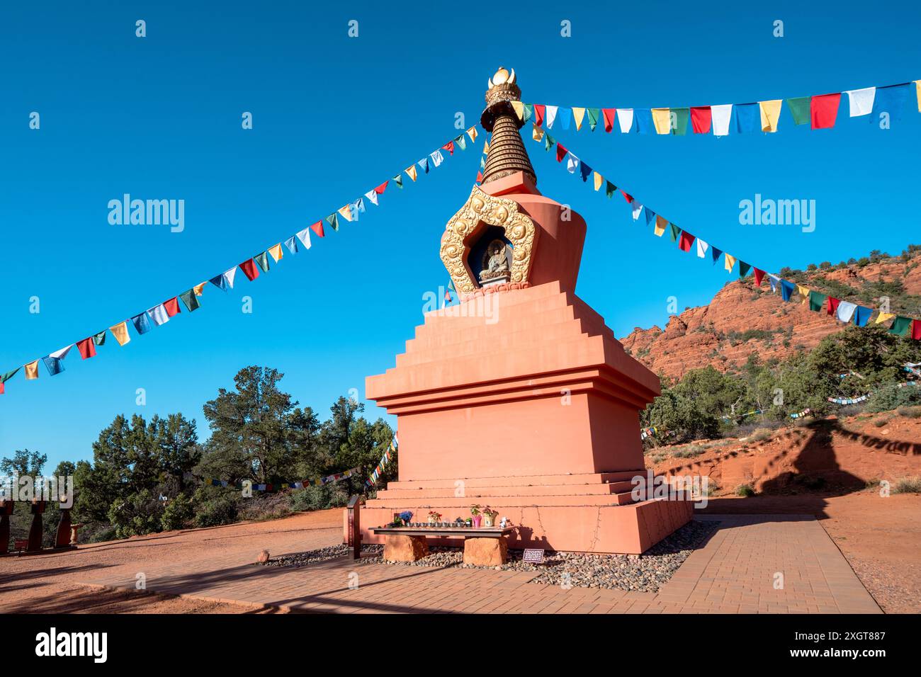 Amitabha stupa peace park hi-res stock photography and images - Alamy