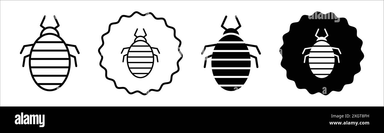 Head lice clipart Black and White Stock Photos & Images - Alamy