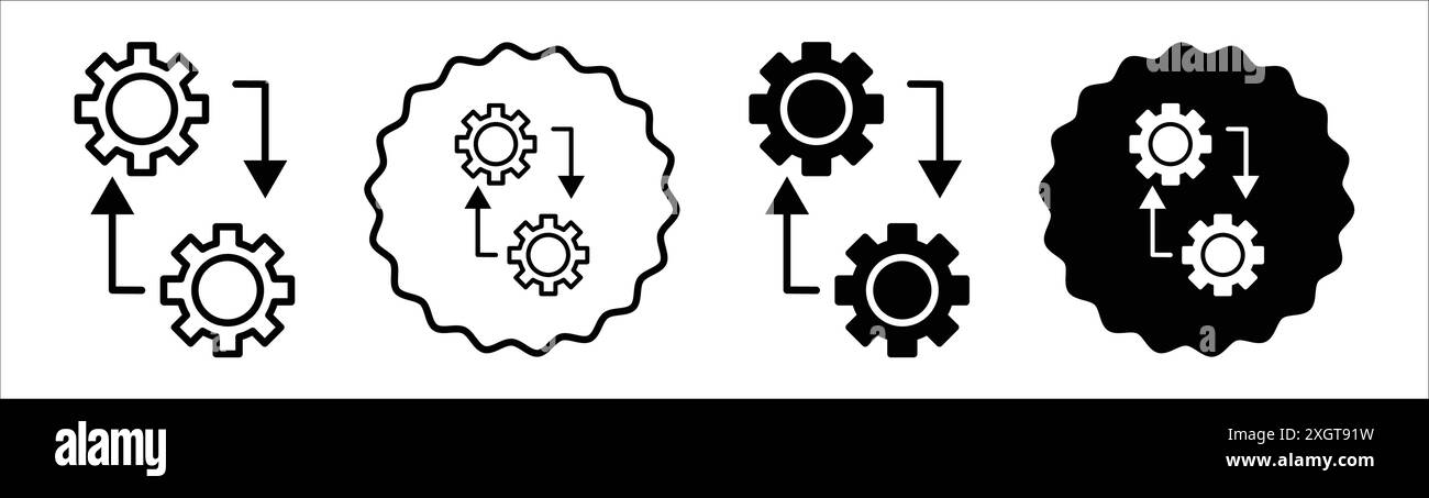 Methodology icon vector vectors hi-res stock photography and images - Alamy