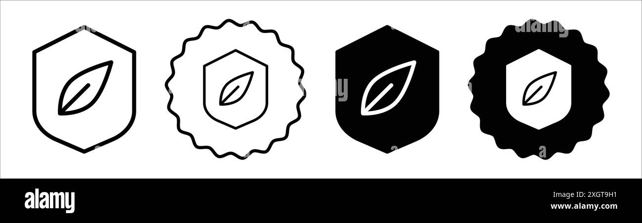 Save environment icon logo sign vector outline in black and white color ...