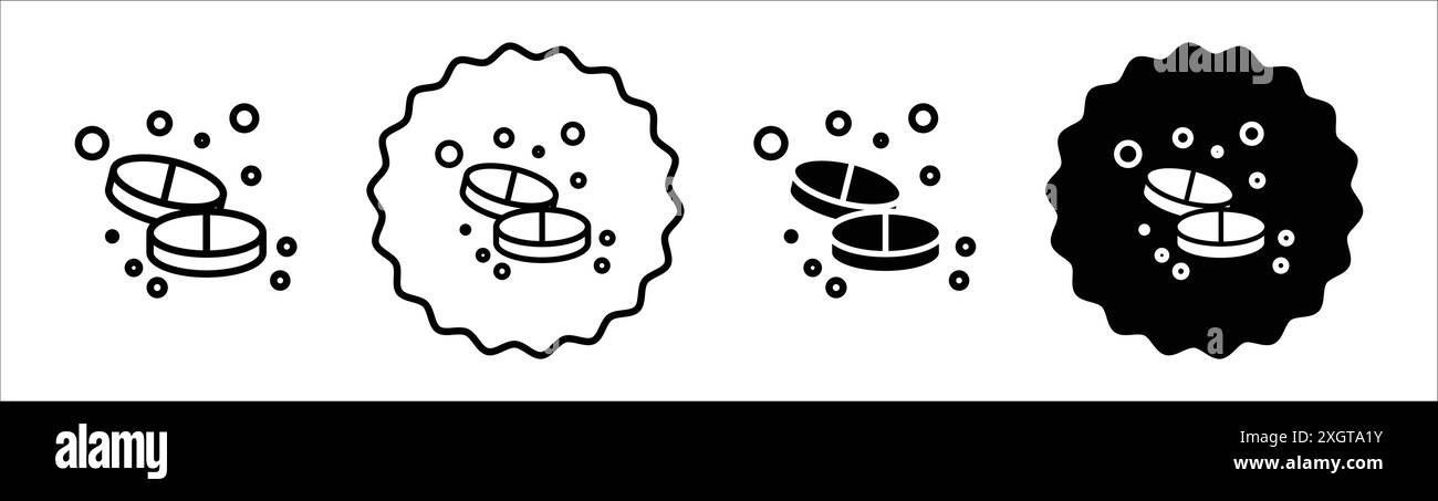 Dissolve logo Black and White Stock Photos & Images - Alamy