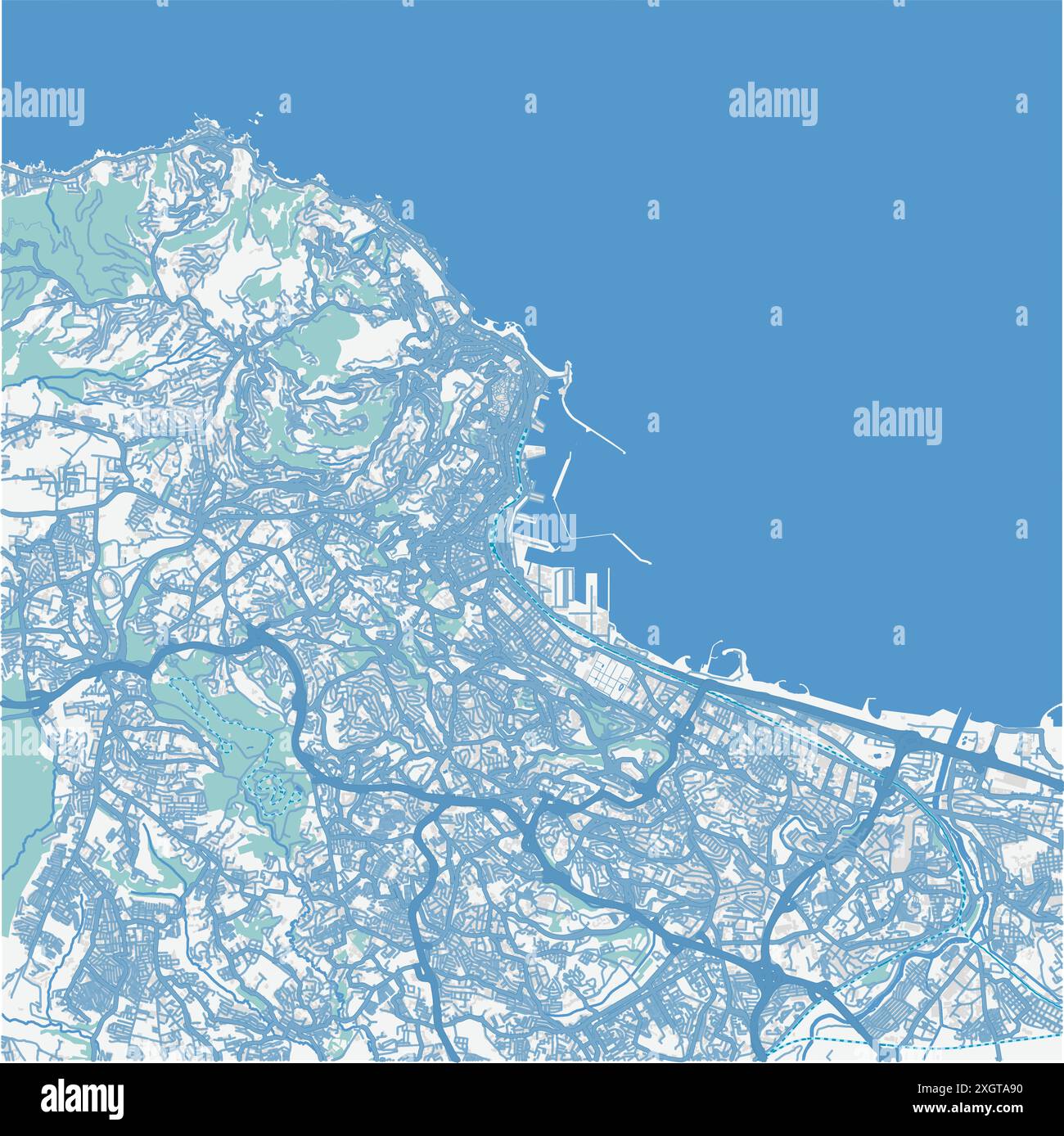 Algeria map hi-res stock photography and images - Alamy