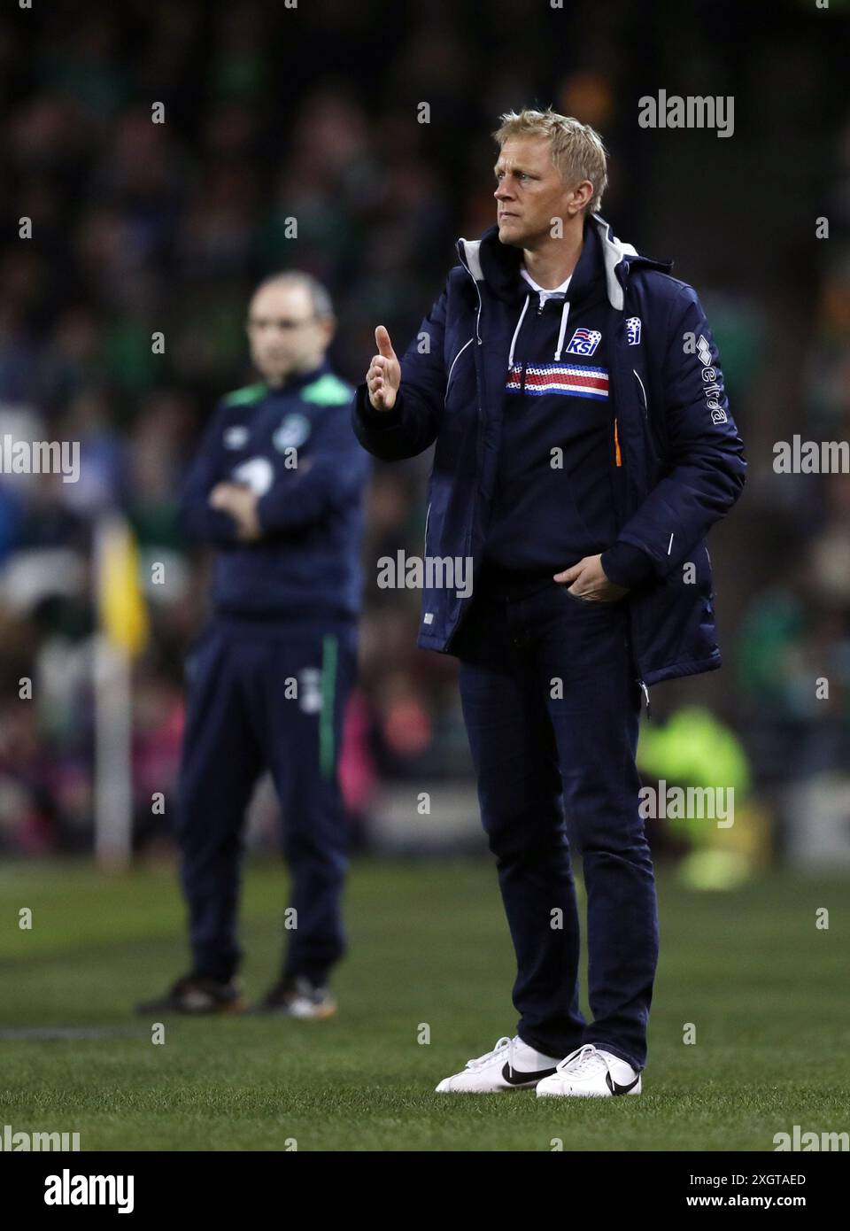 File photo dated 28-03-2017 of Heimir Hallgrimsson, who has been named ...