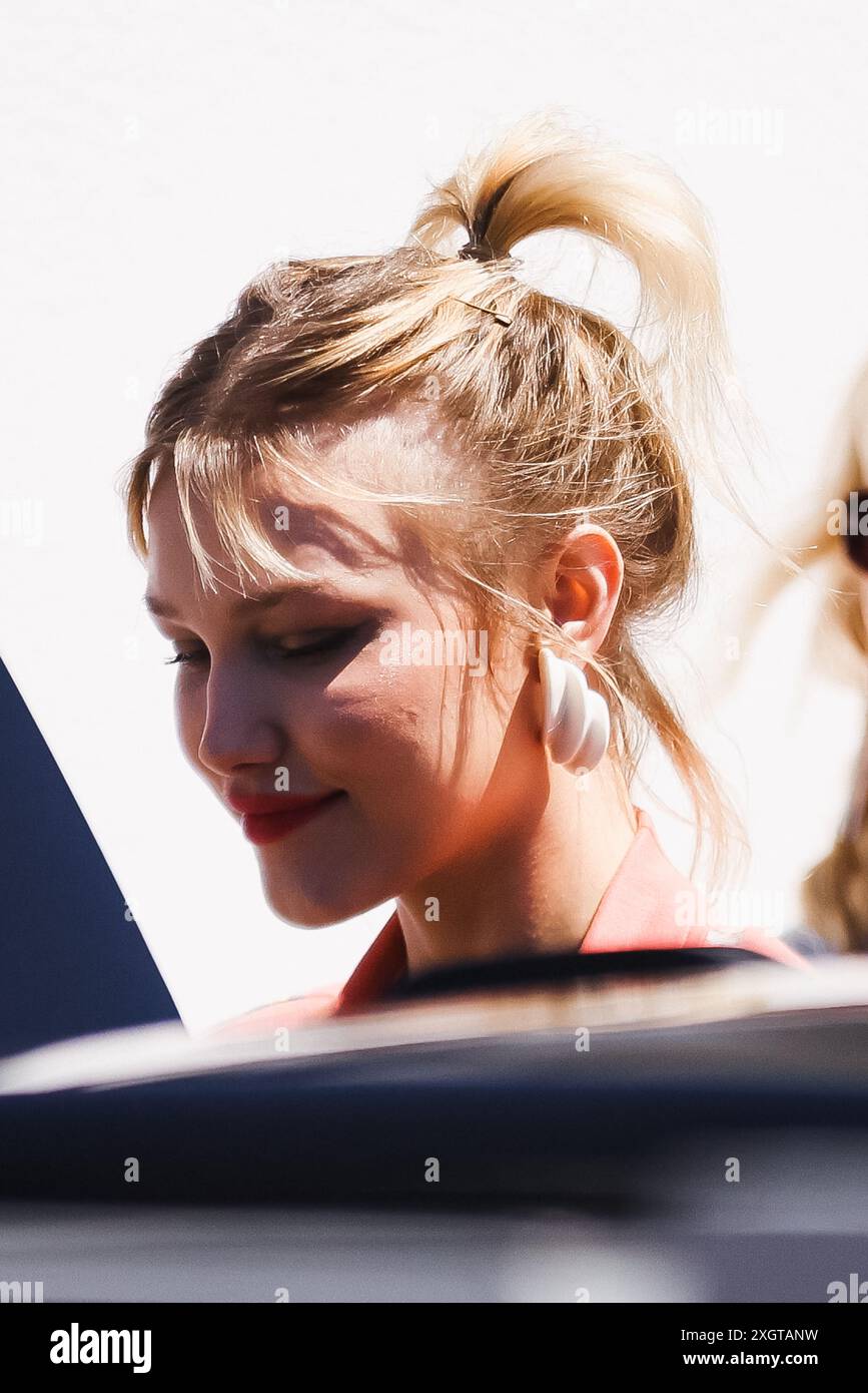 Cannes, France. 17th May, 2024. Grace VanderWaal is arriving at the ...