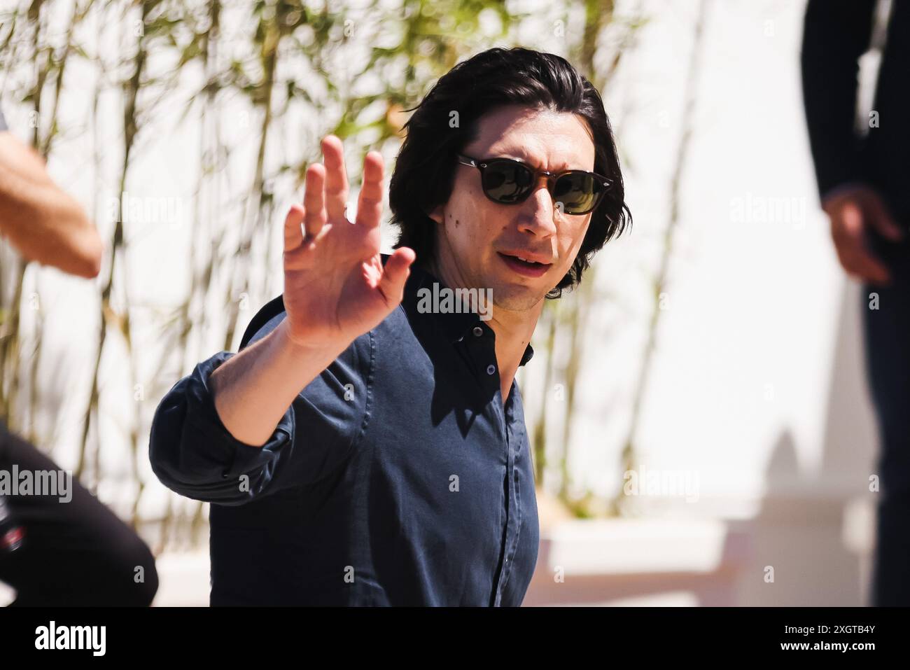 Adam Driver is arriving at the photocall of Megalopolis during the 77th ...