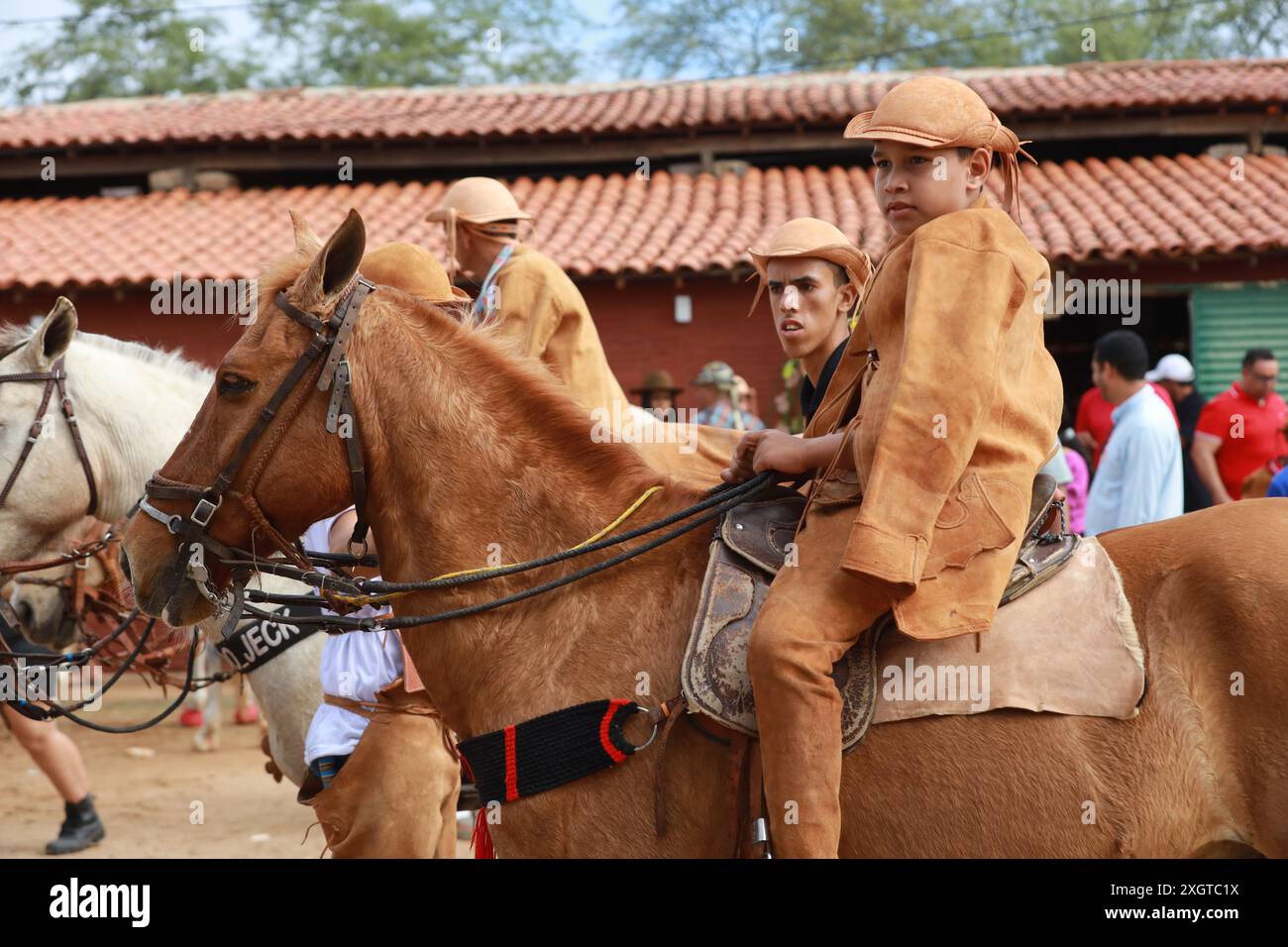 curaca, bahia, brazil - july 7, 2024: Northeastern cowboy takes part in ...