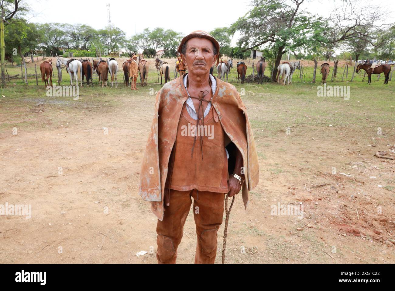 curaca, bahia, brazil - july 7, 2024: Northeastern cowboy takes part in ...