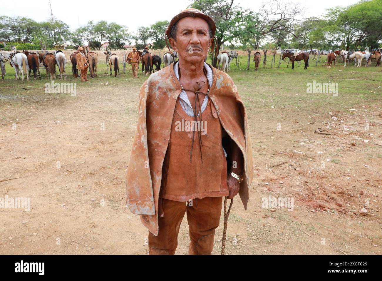 curaca, bahia, brazil - july 7, 2024: Northeastern cowboy takes part in ...