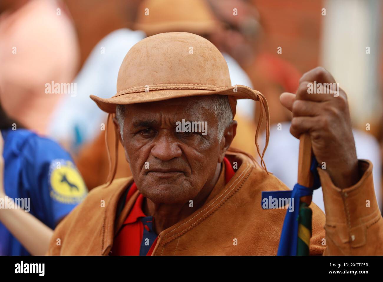 curaca, bahia, brazil - july 7, 2024: Northeastern cowboy takes part in ...