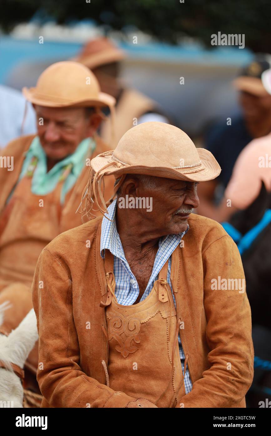 curaca, bahia, brazil - july 7, 2024: Northeastern cowboy takes part in ...