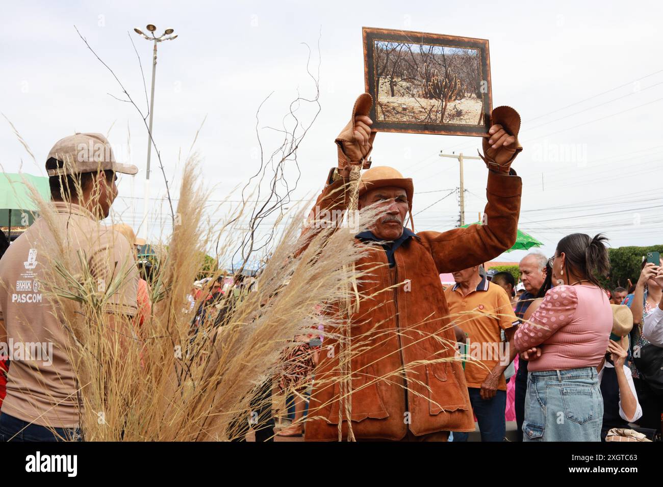 curaca, bahia, brazil - july 7, 2024: Northeastern cowboy takes part in ...