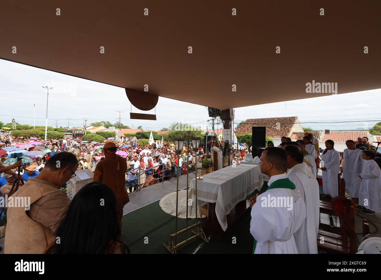 curaca, bahia, brazil - july 7, 2024: Northeastern cowboy takes part in ...