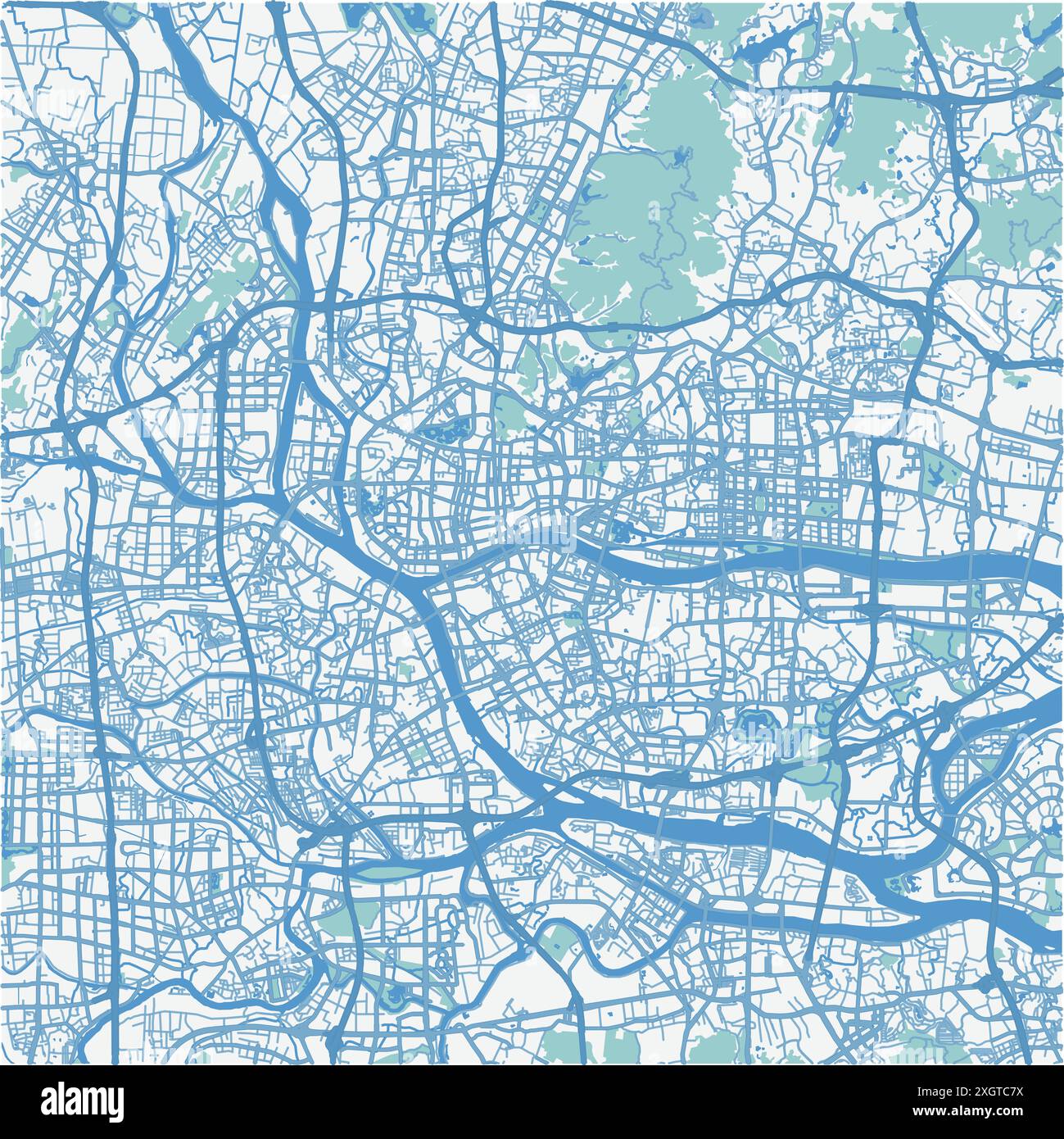 Guangzhou eps map hi-res stock photography and images - Alamy