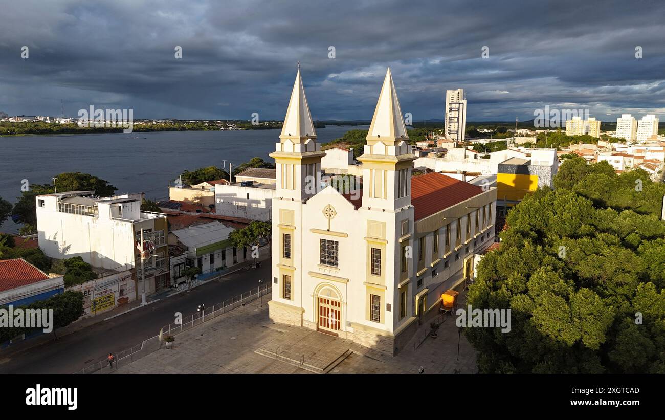 juazeiro, bahia, brazil - july 6, 2024: view of the Basilica of Our ...