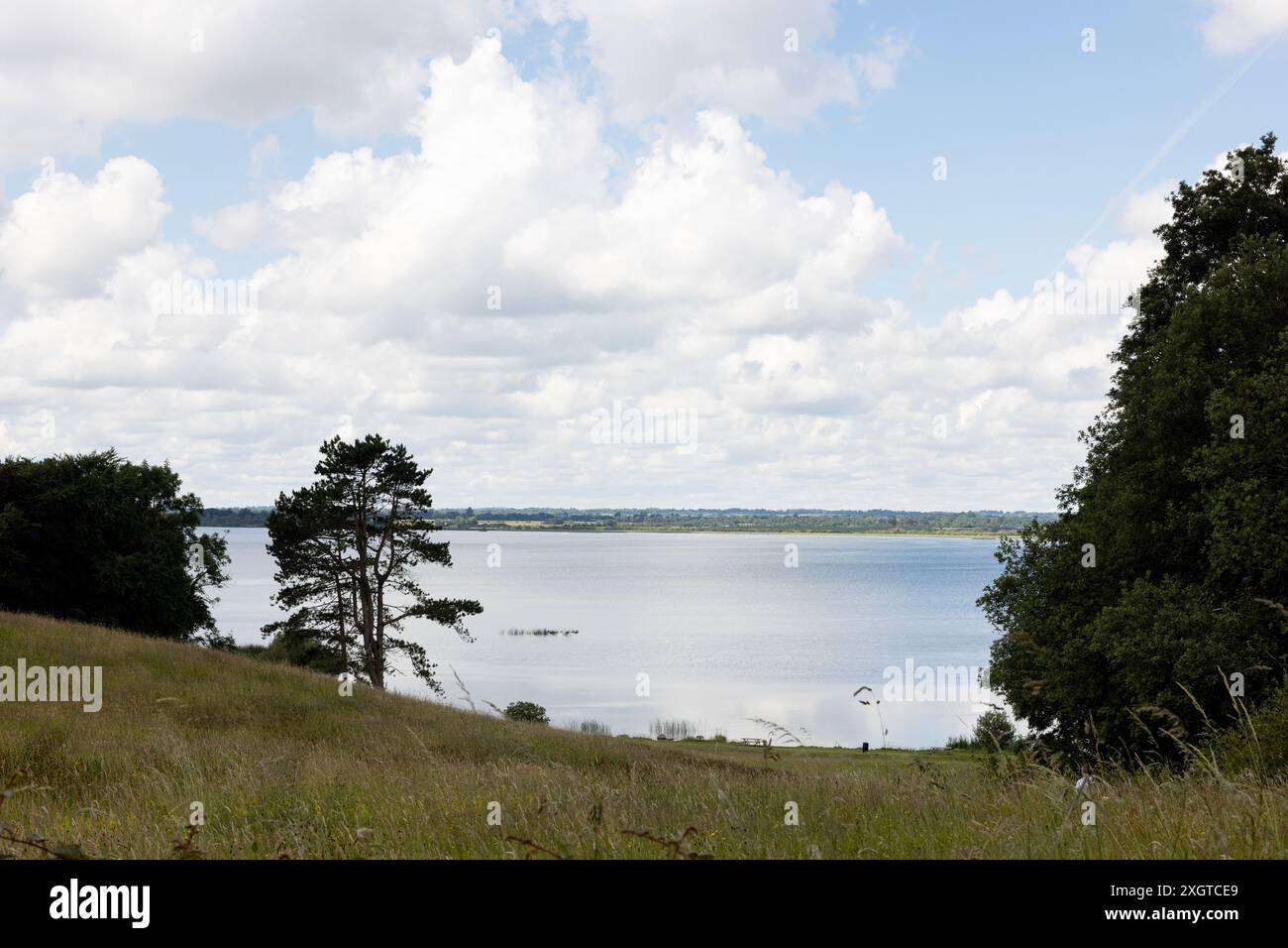 Lough Ennell on the grounds of Belvedere House and Gardens in County ...
