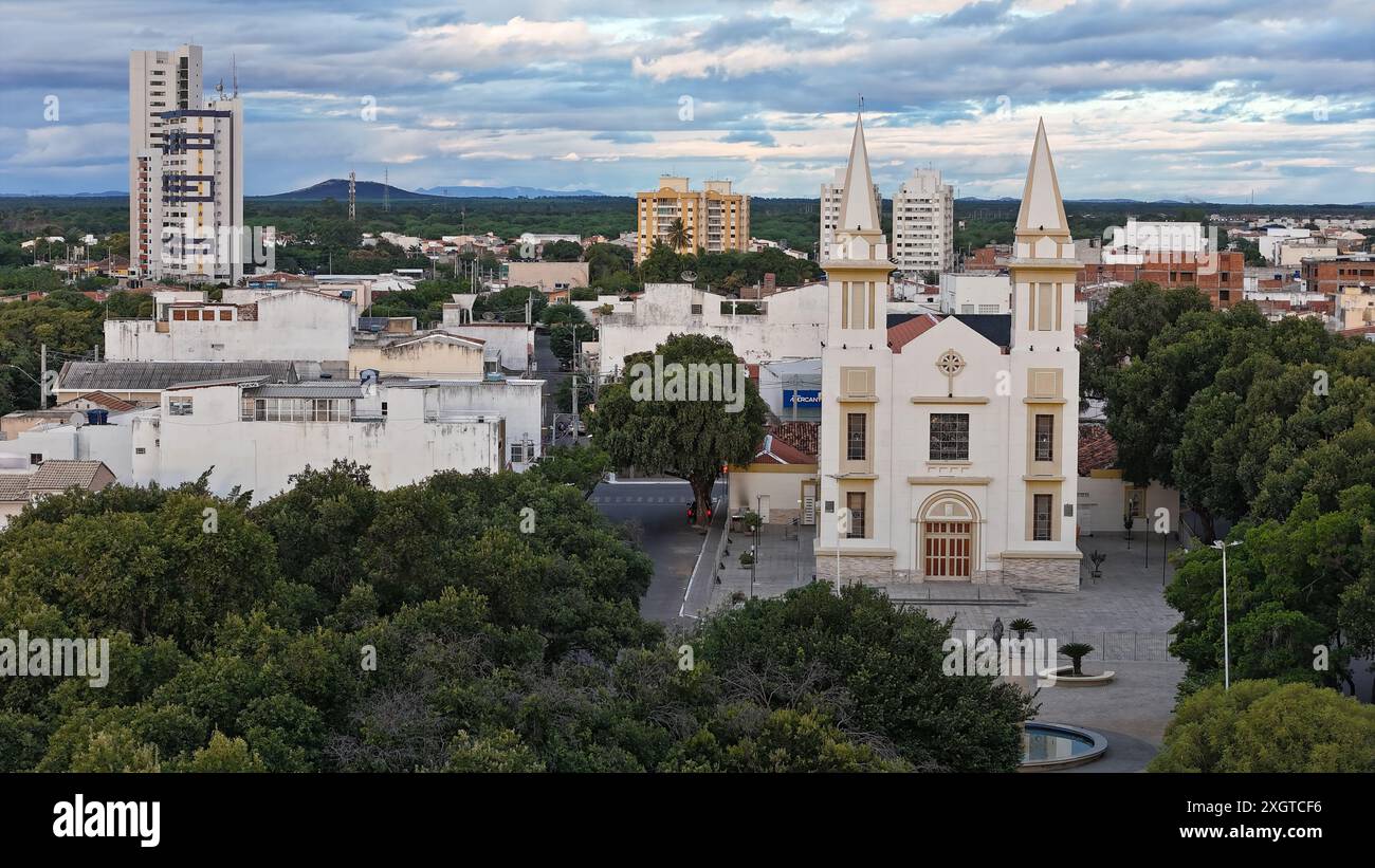 juazeiro, bahia, brazil - july 6, 2024: view of the Basilica of Our ...