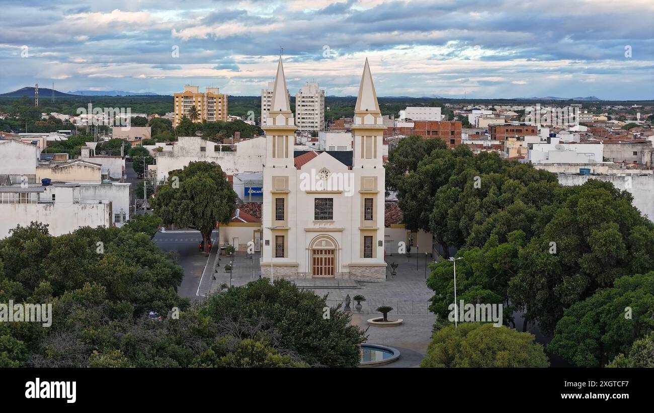juazeiro, bahia, brazil - july 6, 2024: view of the Basilica of Our ...