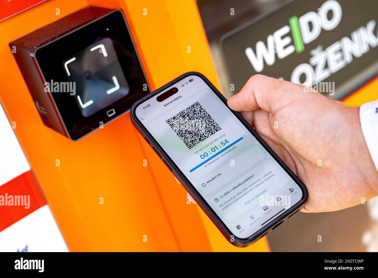 New self-service grocery in Horice, Hradec Kralove Region, Czech ...
