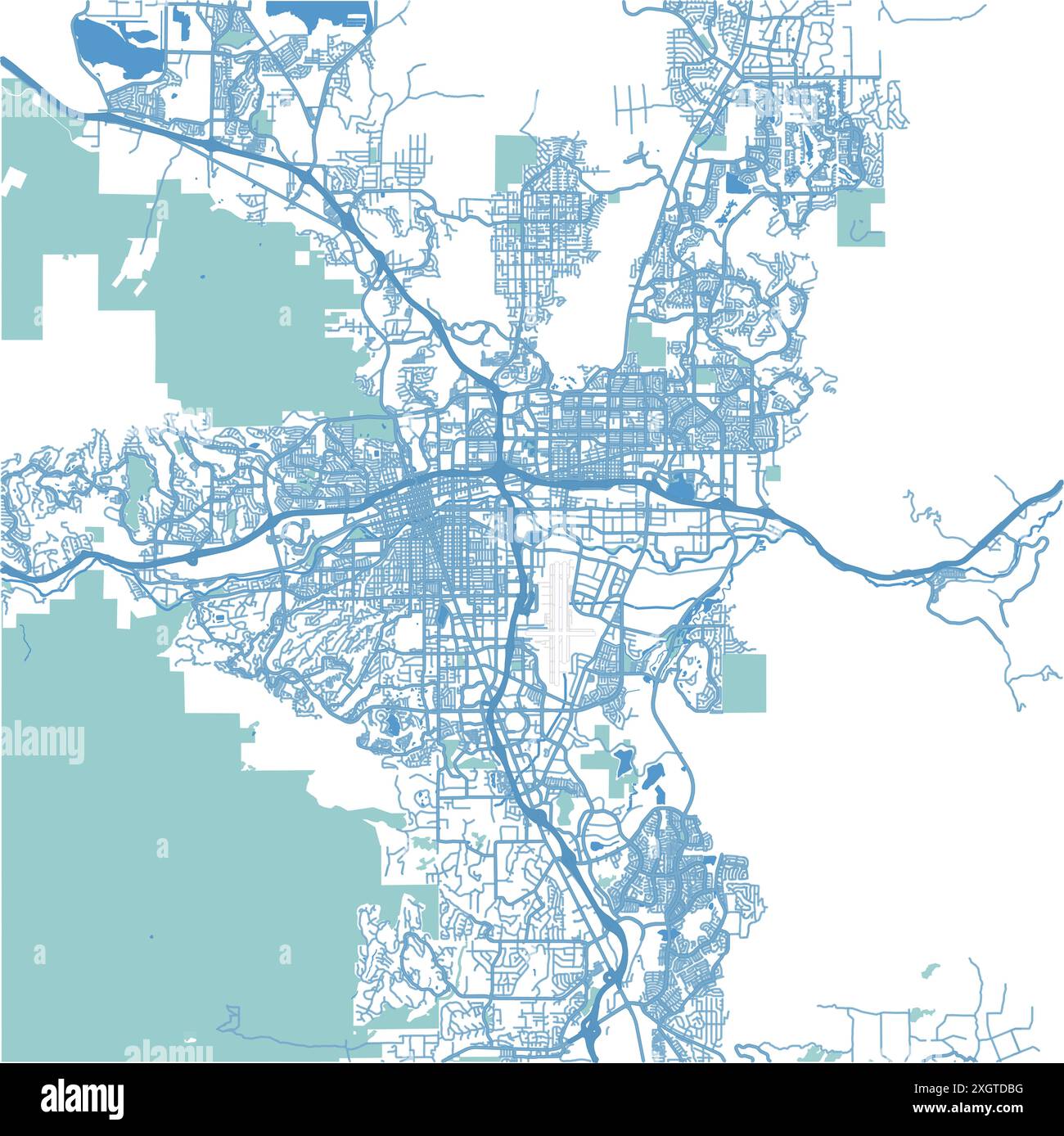 Downtown reno Stock Vector Images - Alamy