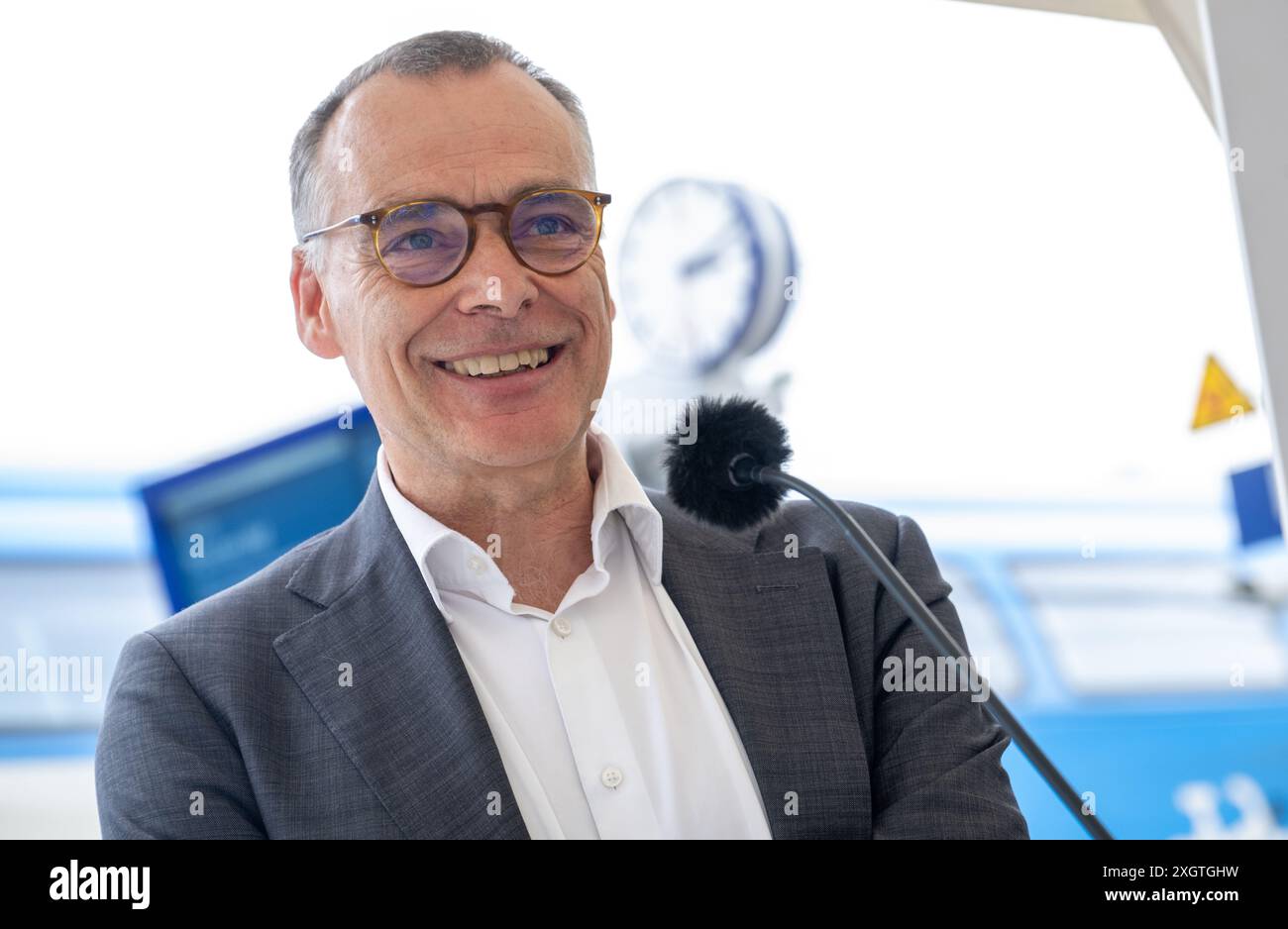 10 July 2024, Bavaria, Donauwörth: Berhold Huber, Board Member for ...