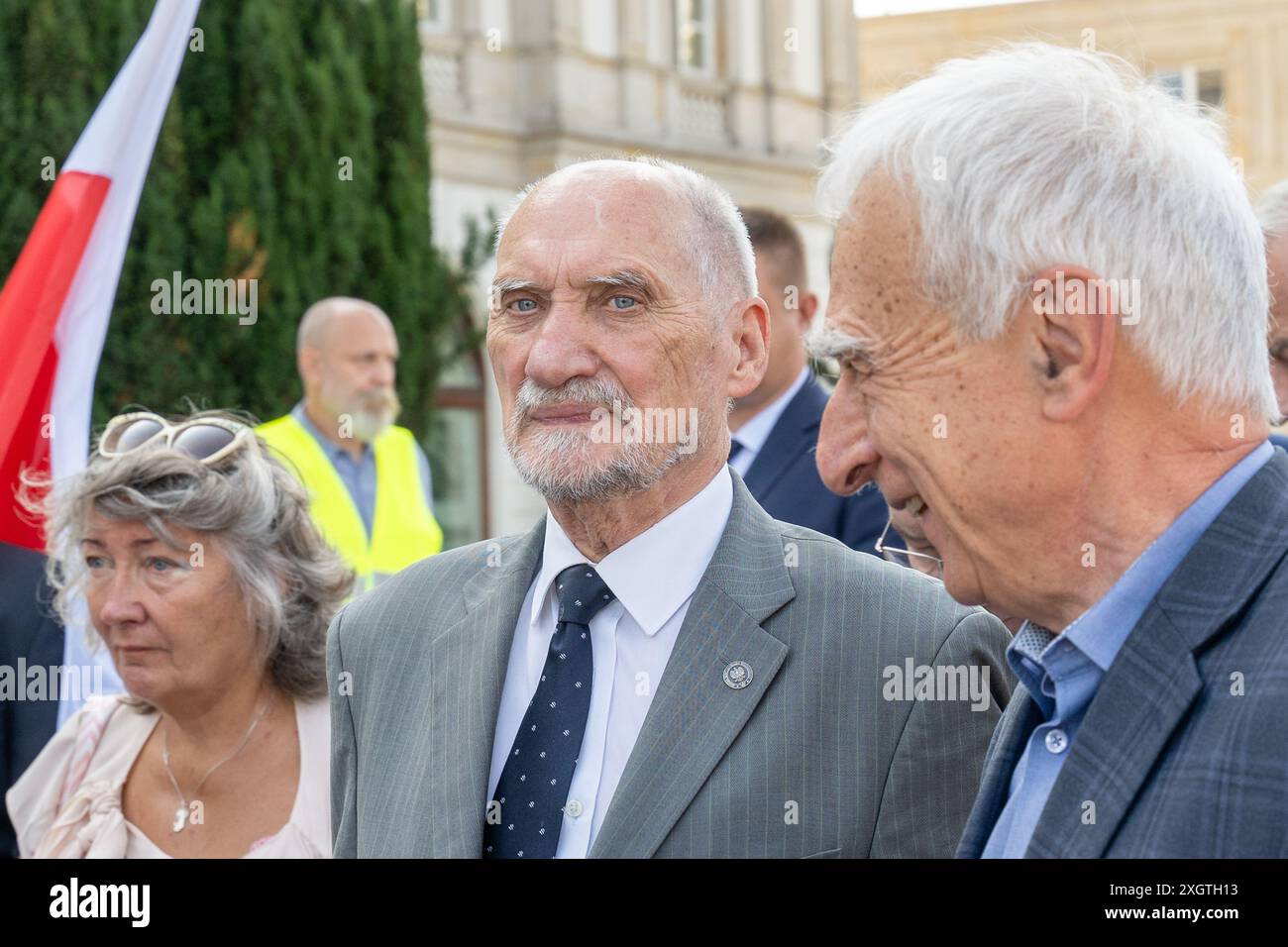 Warsaw, Poland. 10th July, 2024. Antoni Macierewicz attends during the commemoration of the ...
