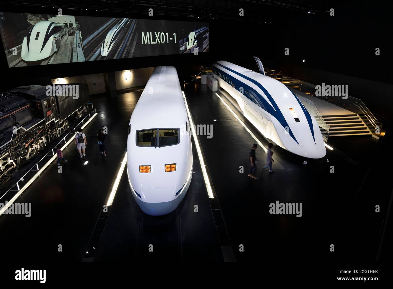 Steam locomotive japan museum hi-res stock photography and images - Alamy