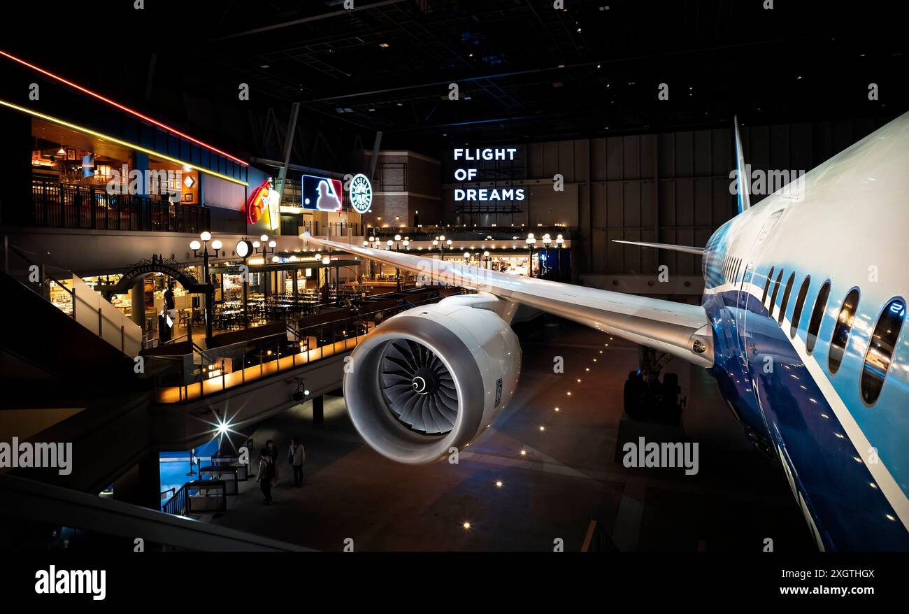 Japan, Honshu island, Chubu, Aichi, Nagoya, Flight of Dreams, airplane ...