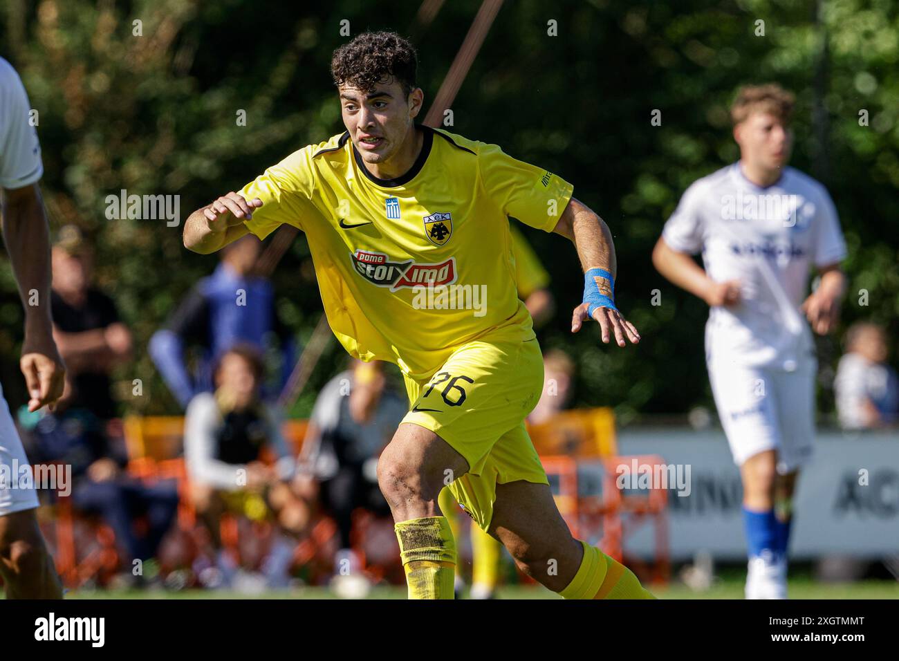 BURGH-HAAMSTEDE, NETHERLANDS - JULY 10: Dimitrios Theodoridis of AEK ...