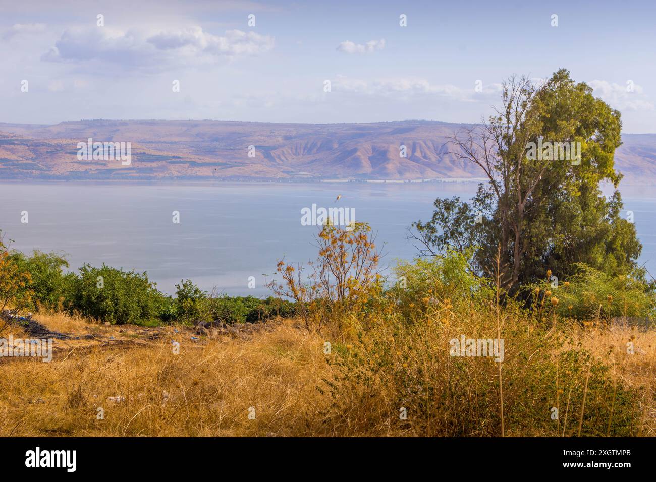 The Galilee region, the Sea of Galilee, and the Golan Heights, conflict ...
