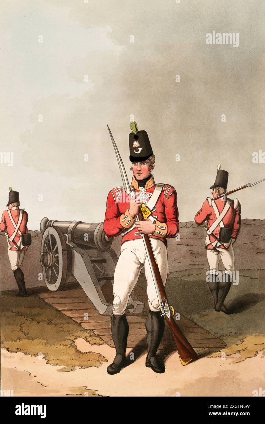 Szene aus dem alltäglichen Leben in England um 1810, East Yorker ...