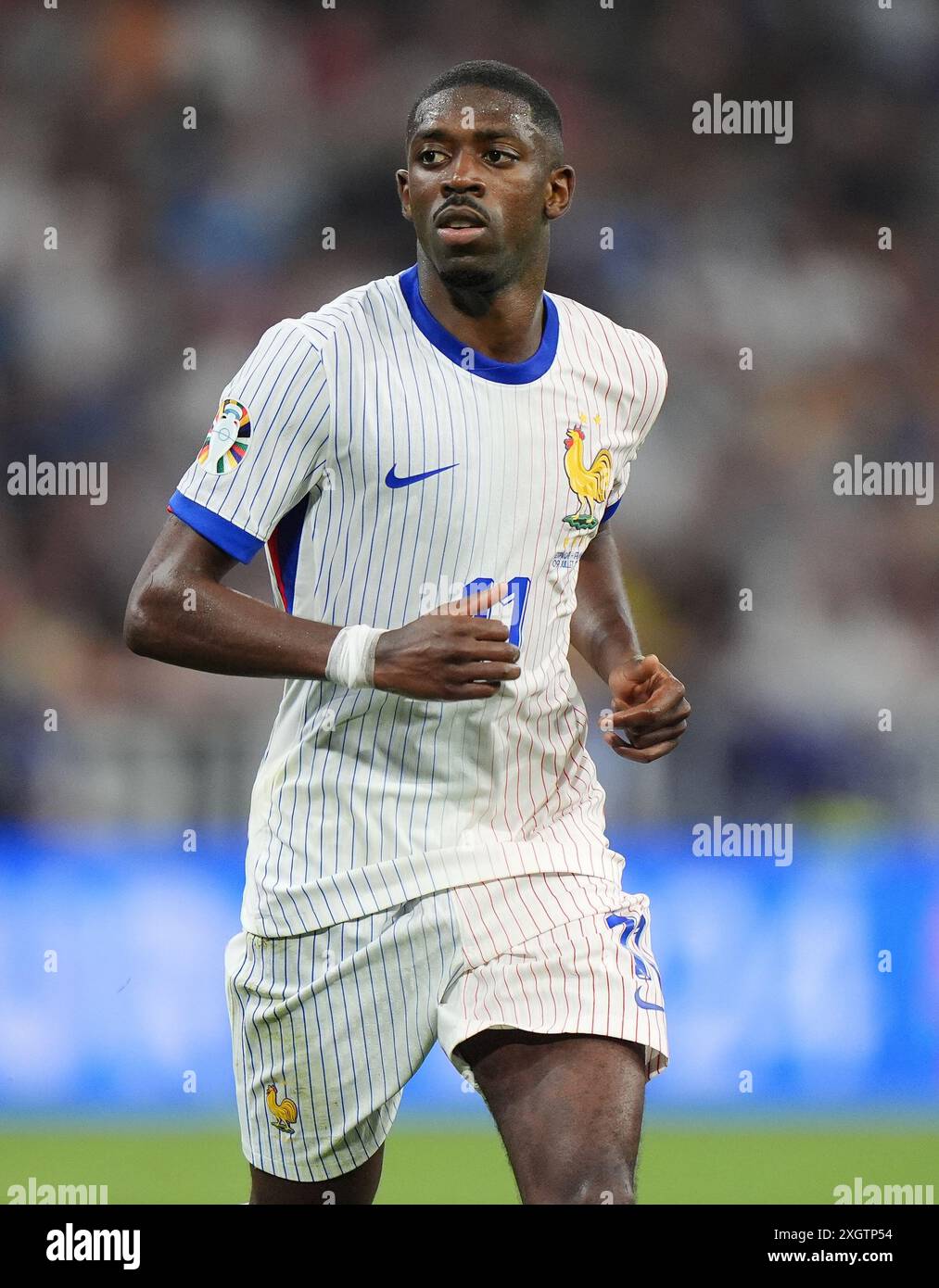 France's Ousmane Dembele during the UEFA Euro 2024, semi-final match at ...