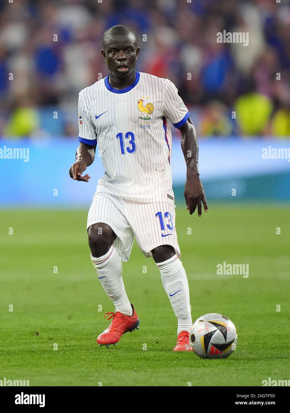 France's Ngolo Kante during the UEFA Euro 2024, semi-final match at the ...